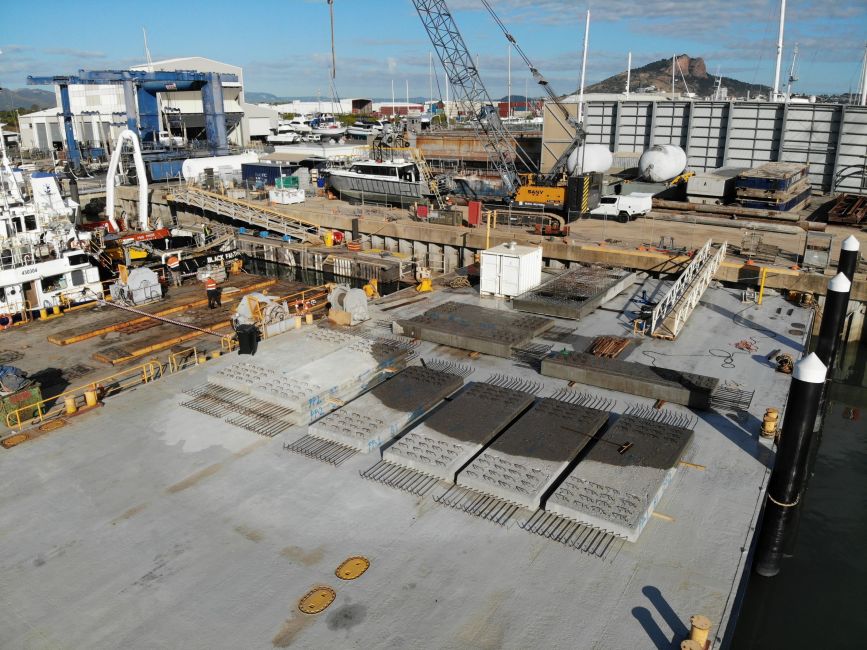 Pacific Marine Group | Alotau (PNG) Provincial Wharf Progress