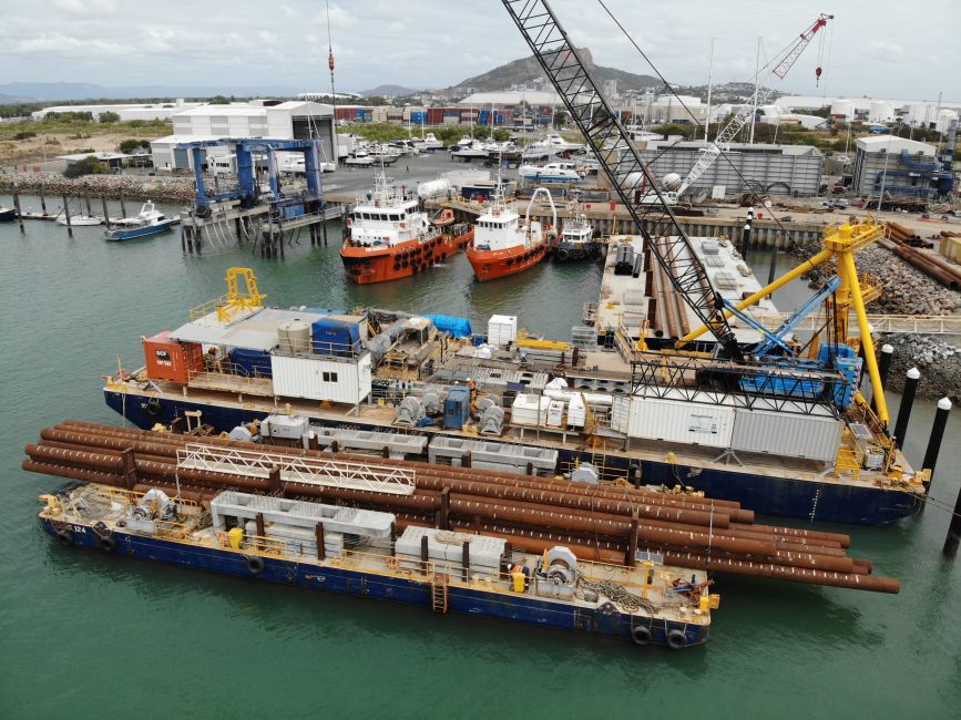 Pacific Marine Group | Alotau (PNG) Provincial Wharf Mobilisation