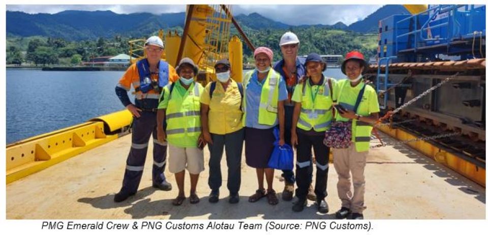 Pacific Marine Group | Alotau Provincial Wharf (PNG) update