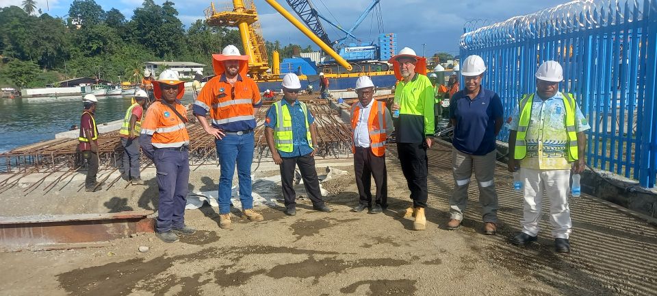 Pacific Marine Group | Alotau Provincial Wharf (PNG) completed