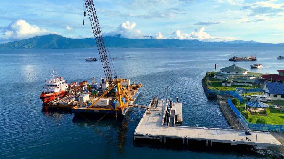 Pacific Marine Group | Alotau Provincial Wharf (PNG) completed