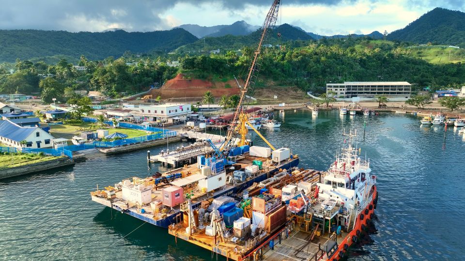 Pacific Marine Group | Alotau Provincial Wharf (PNG) completed