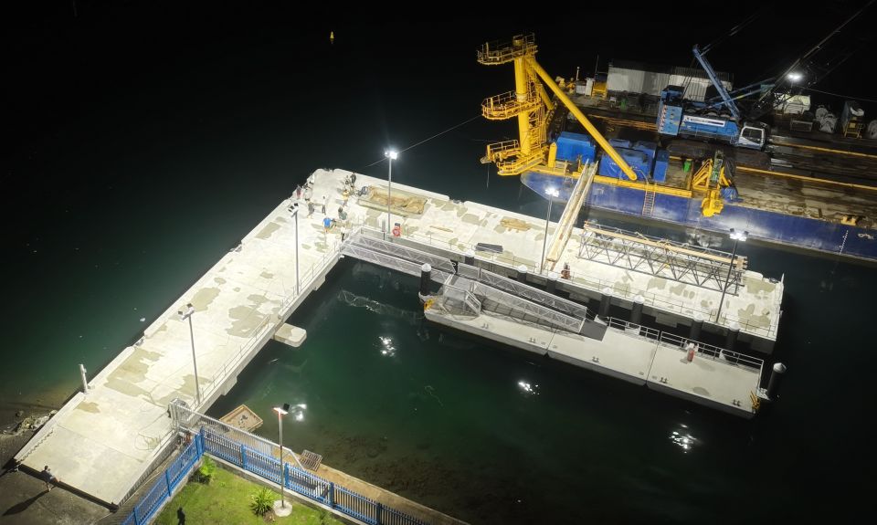 Pacific Marine Group | Alotau Provincial Wharf (PNG) completed