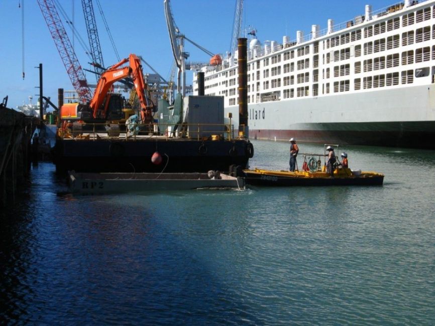 Pacific Marine Group | Port of Townsville Berth 6 and 7 Demolition