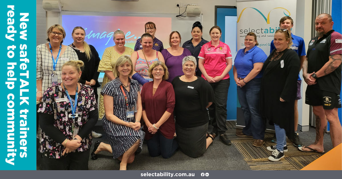 New safeTALK trainers ready to support the Charters Towers community ...