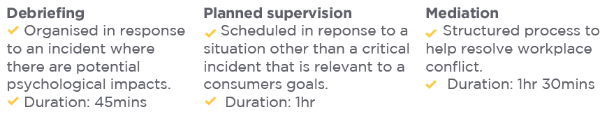 Practice Supervision Selectability
