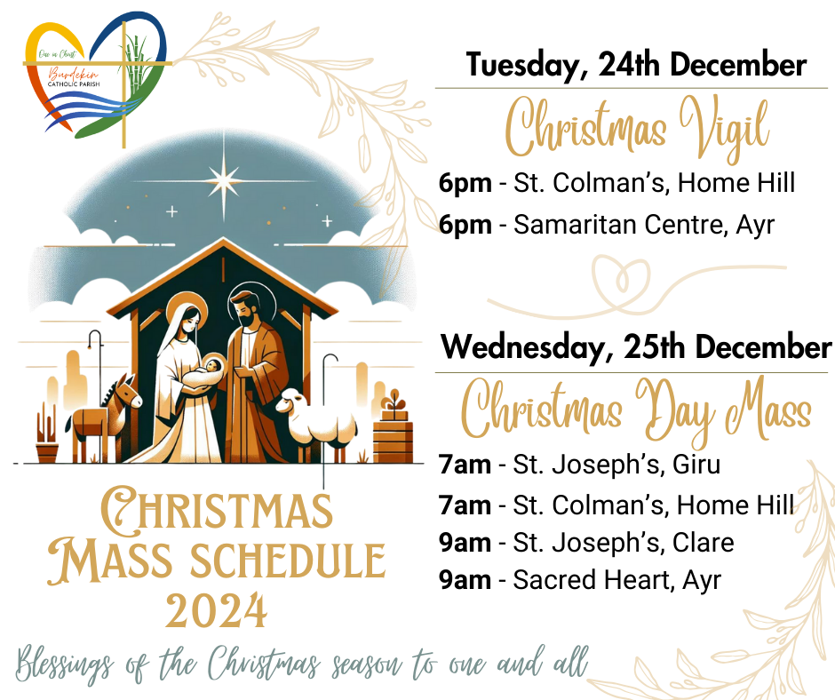 Catholic Diocese of Townsville | Burdekin Catholic Parish - Sacred ...