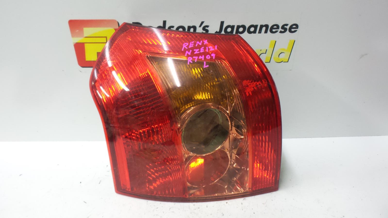 PartsWorld : Lh Tail Light parts for Toyota Runx - NZE121 series Right ...