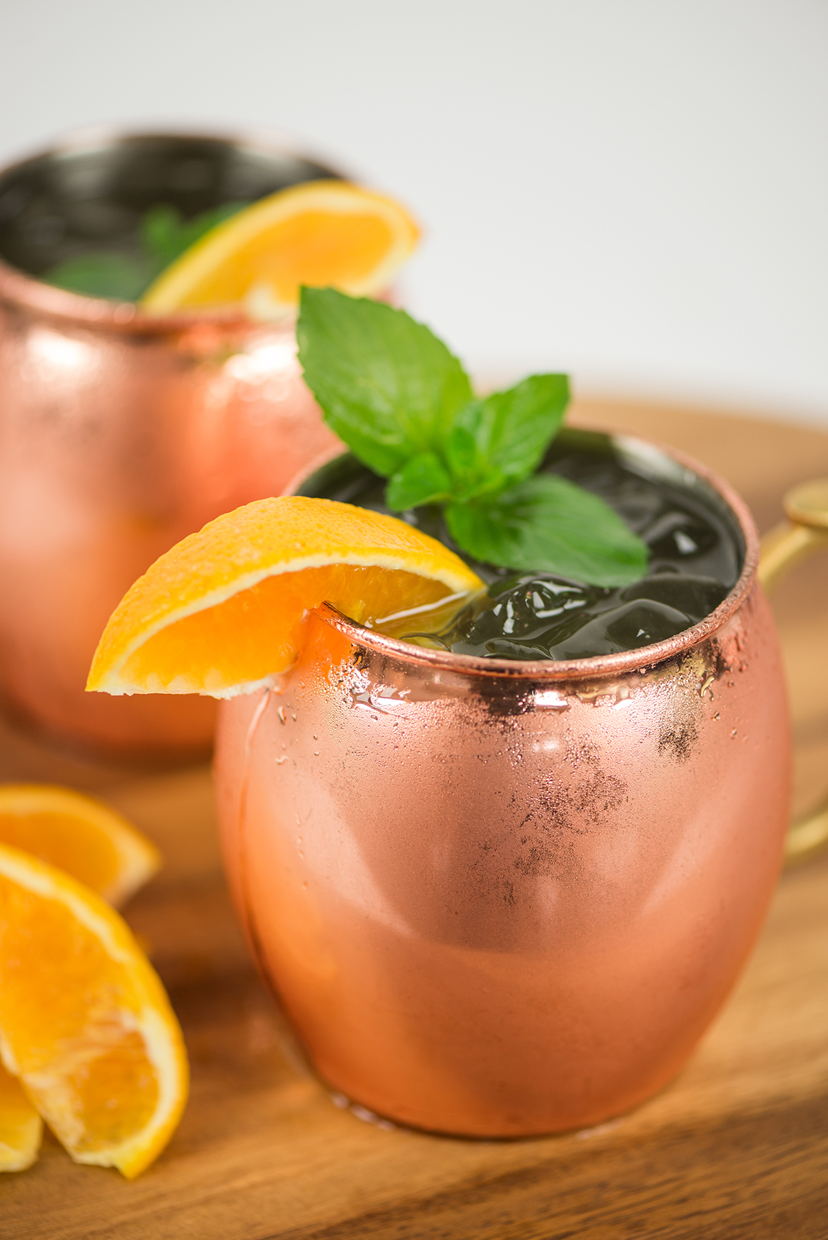 Cocktail Friday - Basil Citrus Mule - Polka Dot Bride