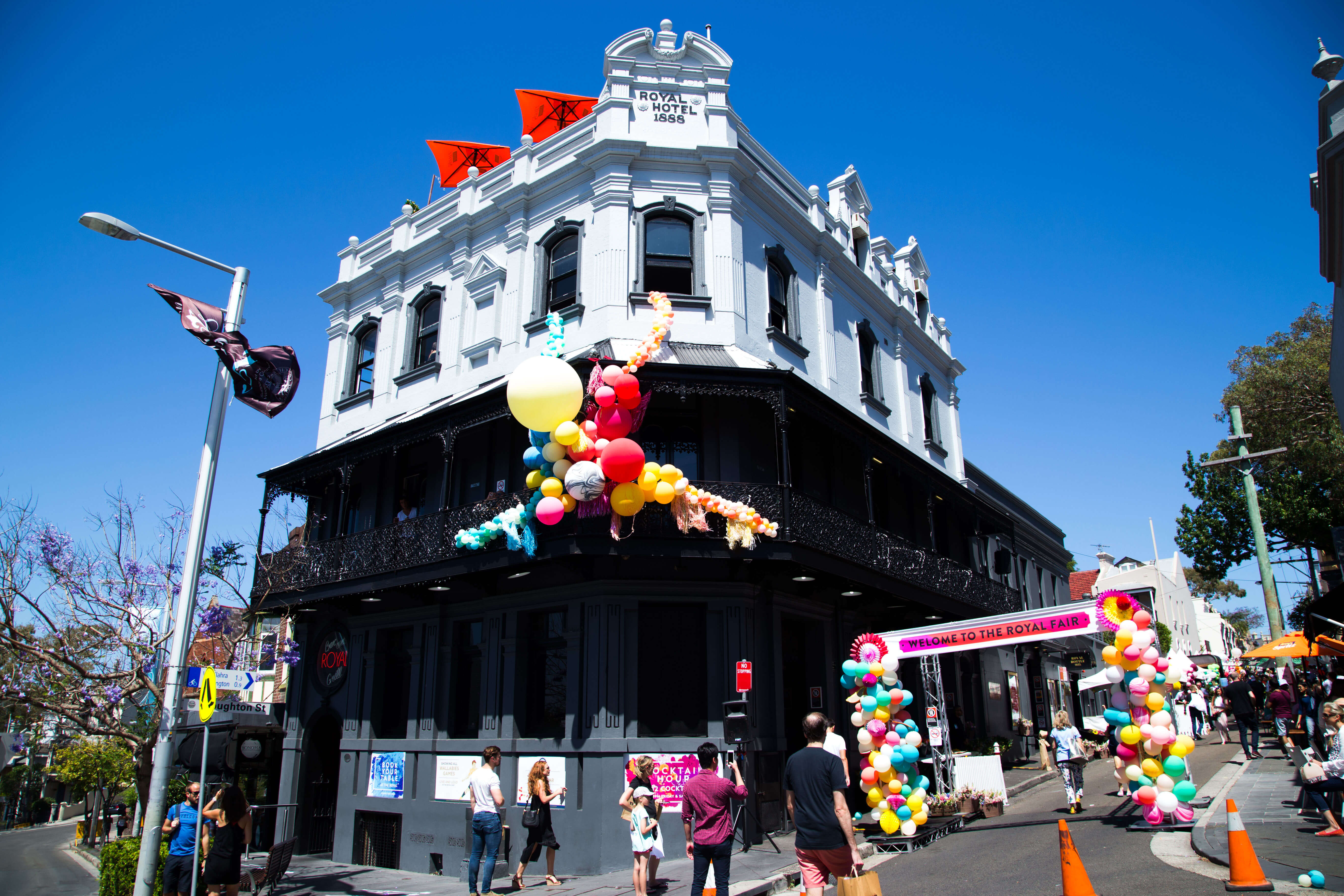 The Royal Hotel - Paddington Pub with rooftop views over Sydney's CBD