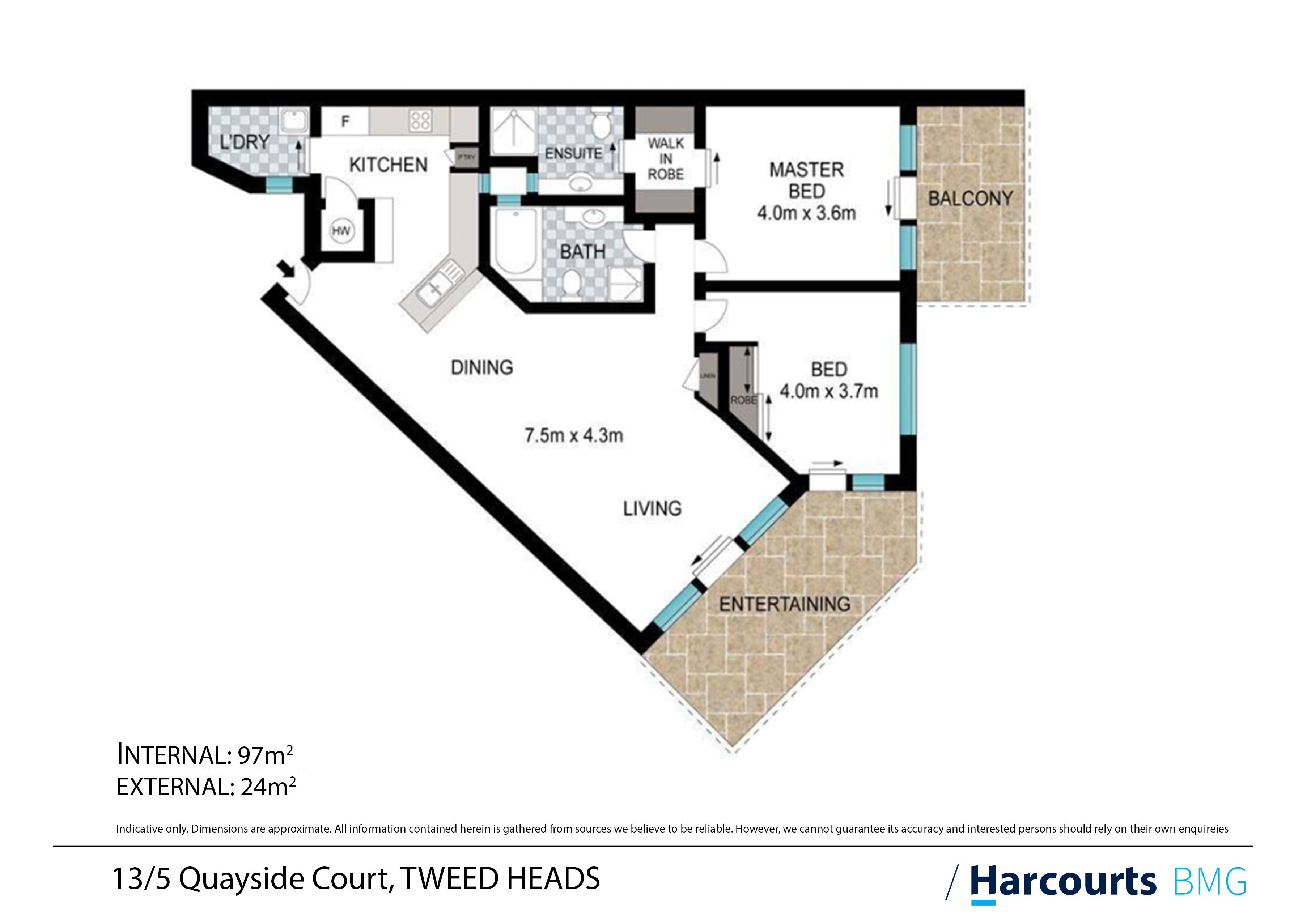 13/5 Quayside Court, TWEED HEADS, NSW 2485 - Apartment Sold - harcourts.net