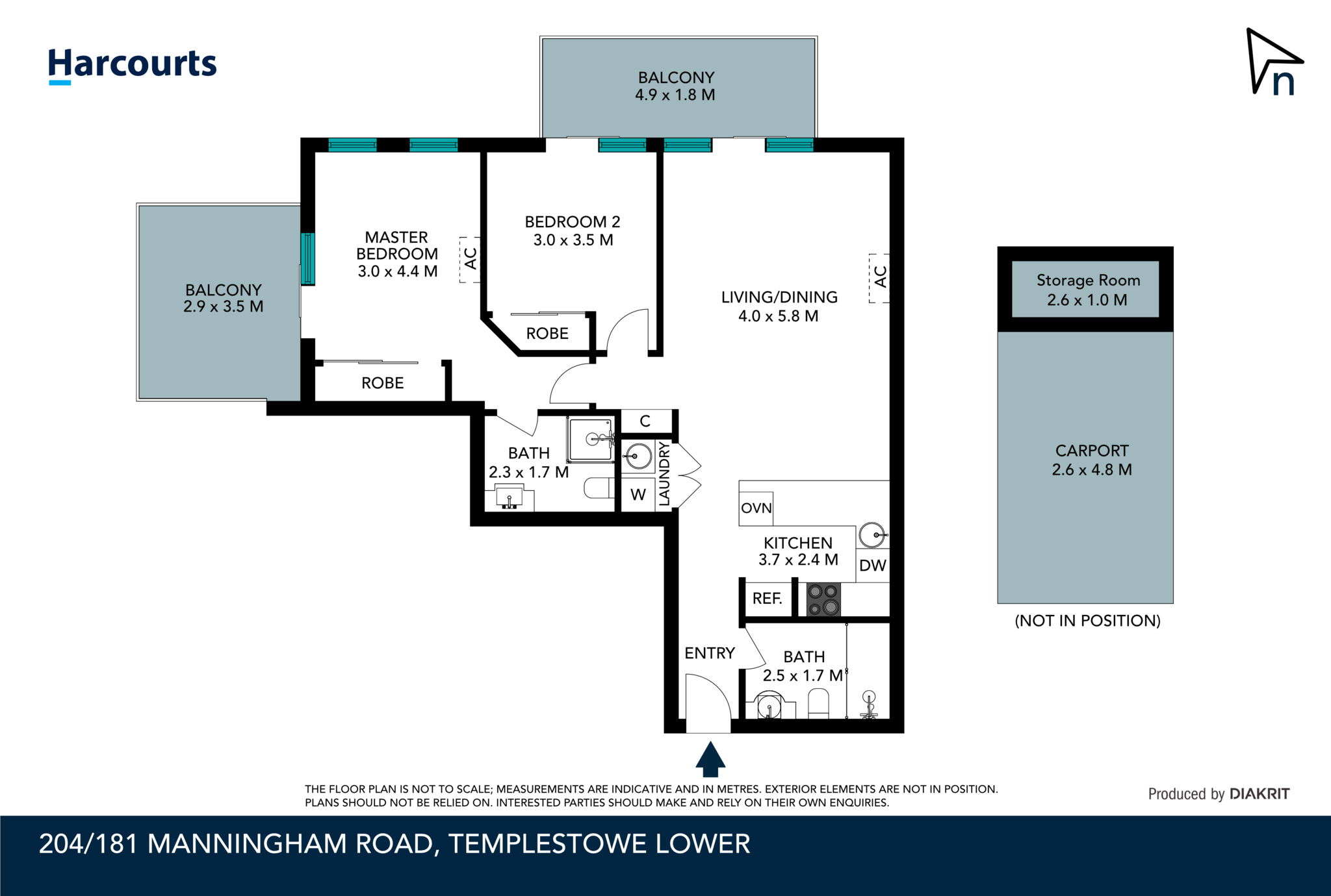 204/181 Manningham Road, TEMPLESTOWE LOWER, VIC 3107 - Apartment Sold ...