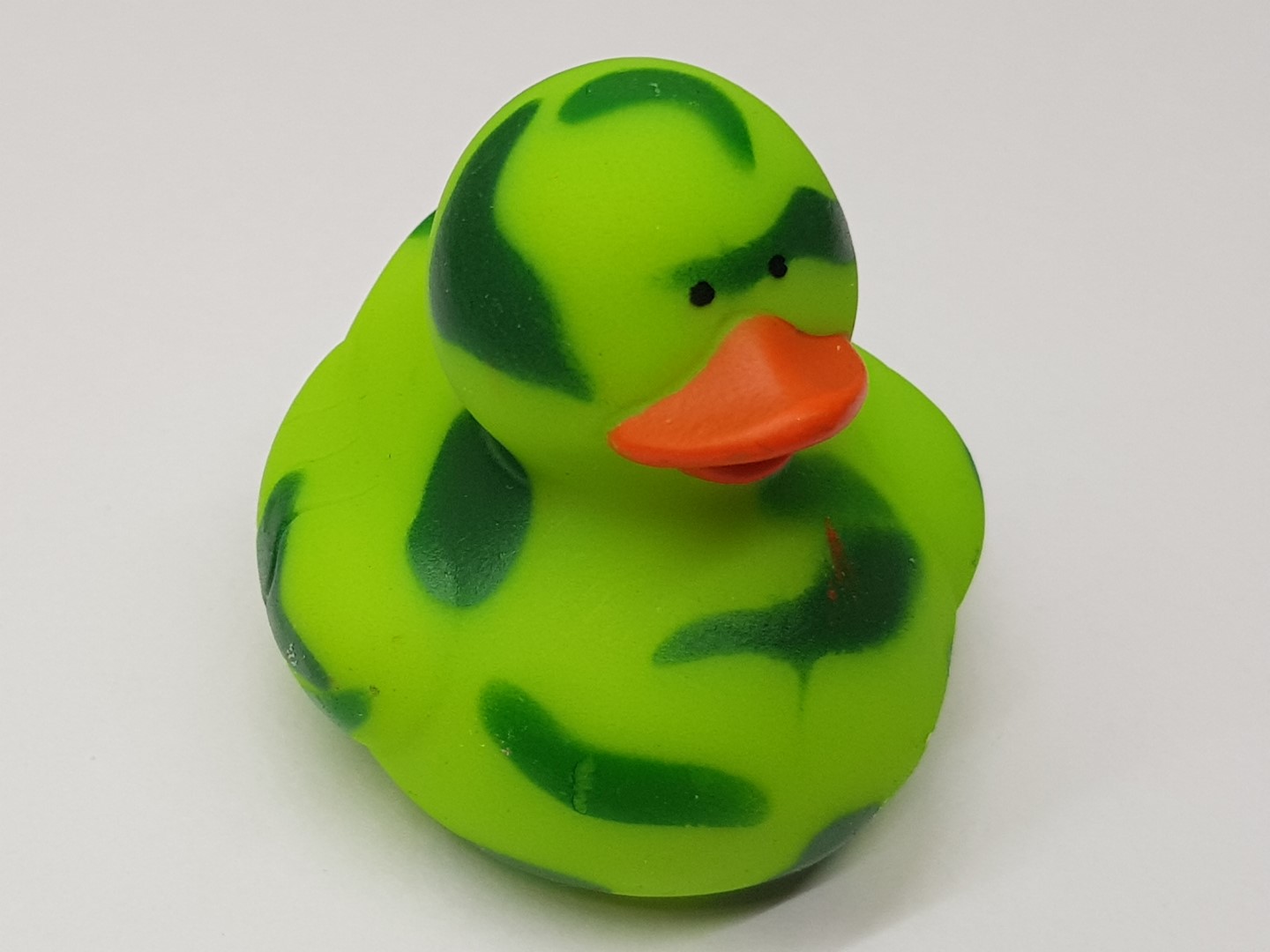 Rubber Duckie – Green Camo – Pink Flame Creations
