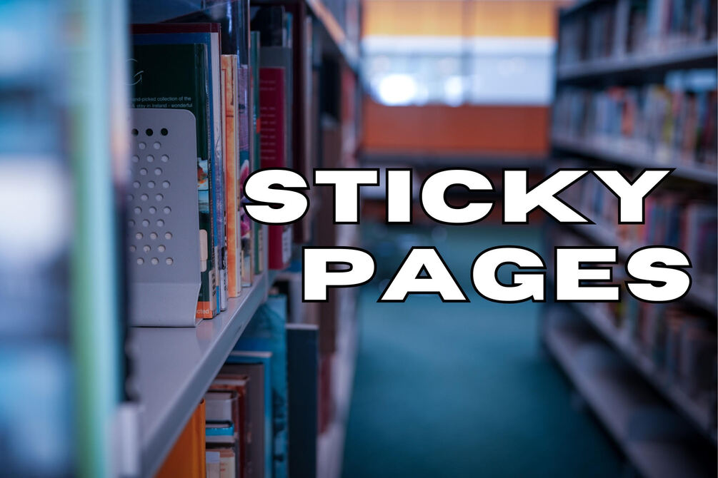 Sticky Pages | PledgeMe