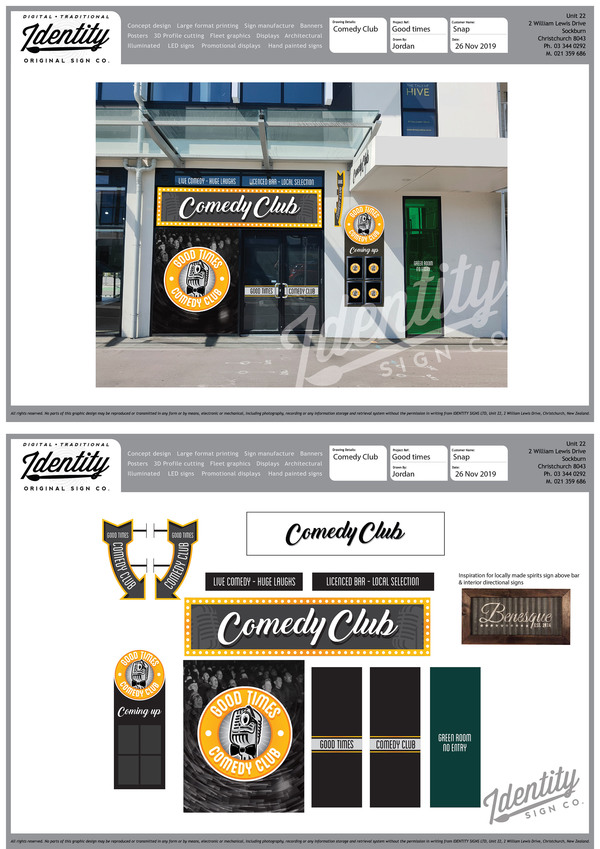 Good Times - Comedy Club | PledgeMe