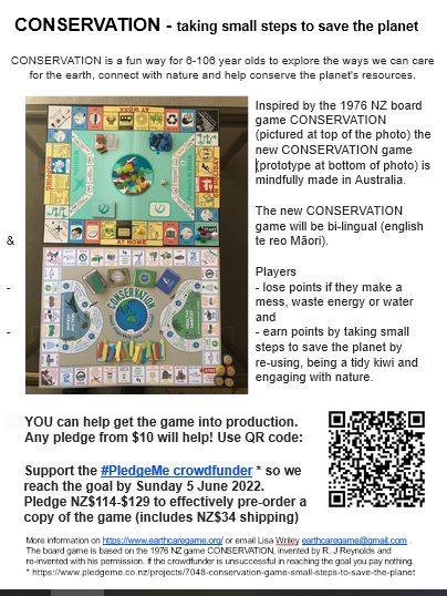 CONSERVATION game - small steps to save the planet | PledgeMe