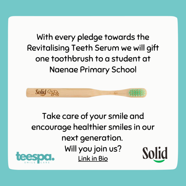 Help Tia Launch Teespa's First Products: Revitalising Teeth Serum and ...