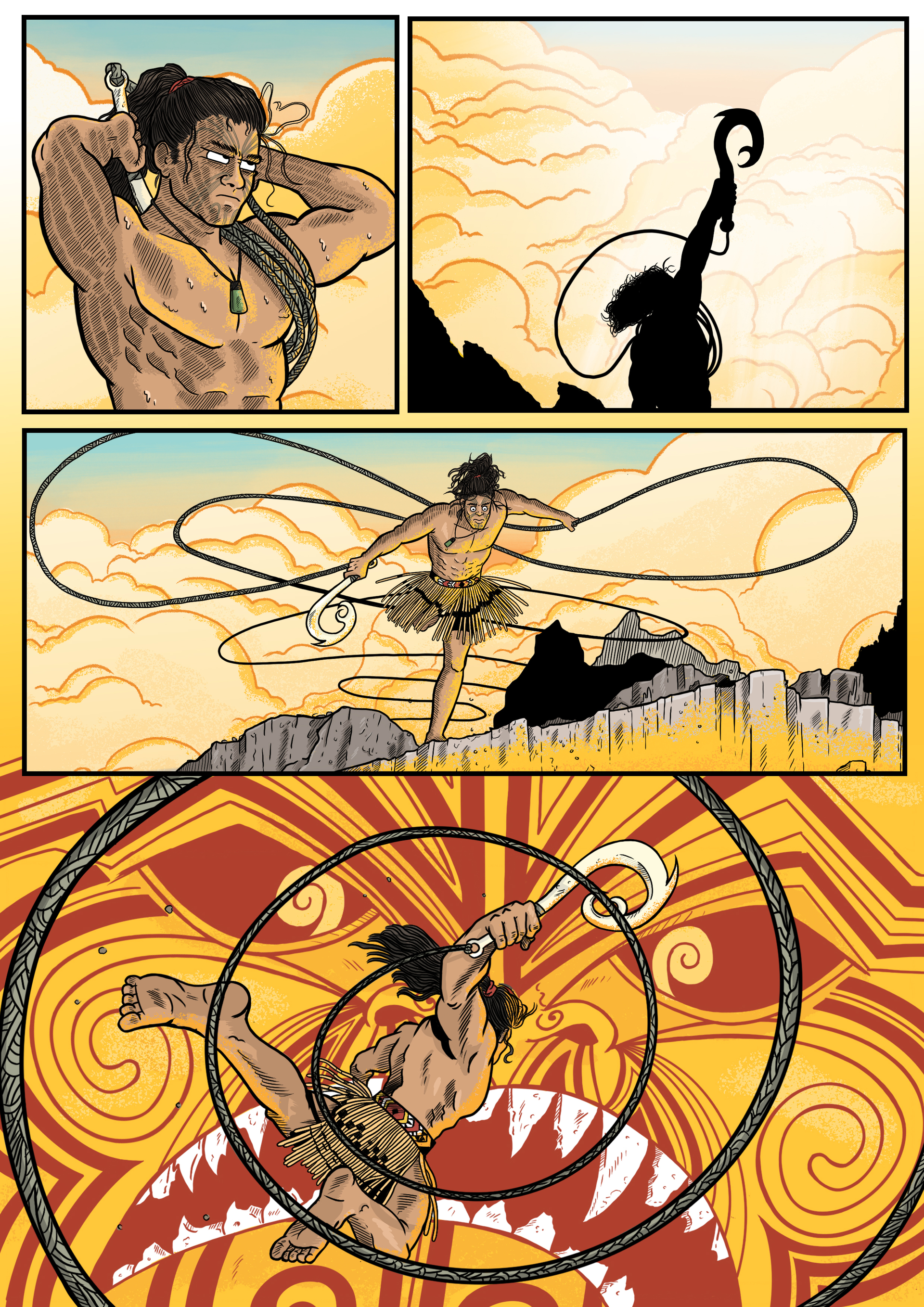 Untitled Māori Mythology Comic Book | PledgeMe