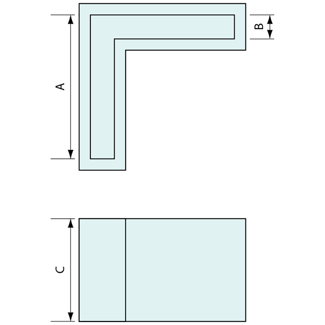 Angle Iron Cap 50x50x6mm