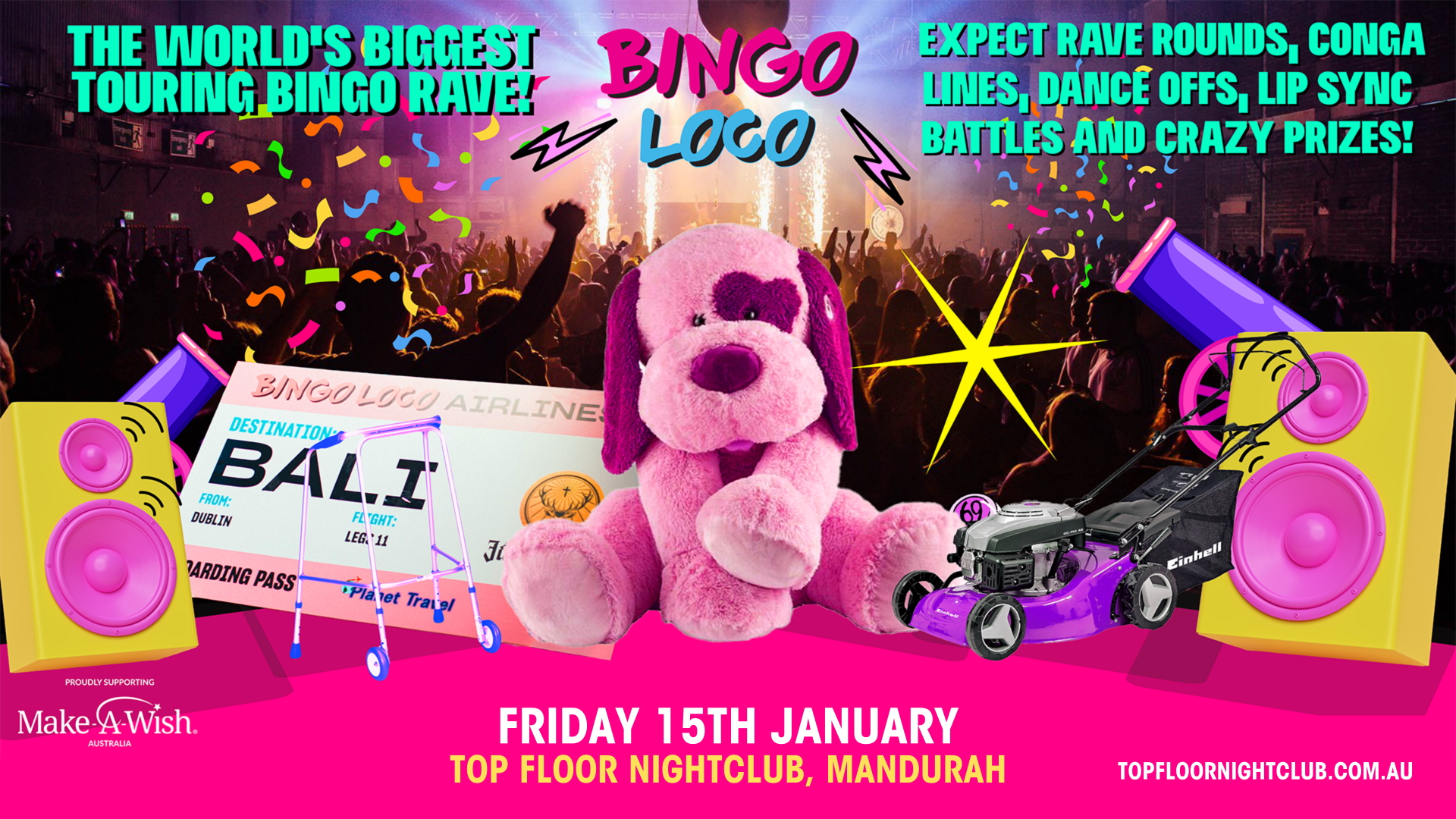 Buy BINGO LOCO MANDURAH Tickets WA 2021 Moshtix buy-bingo-loco-mandurah-tickets-wa-2021-moshtix