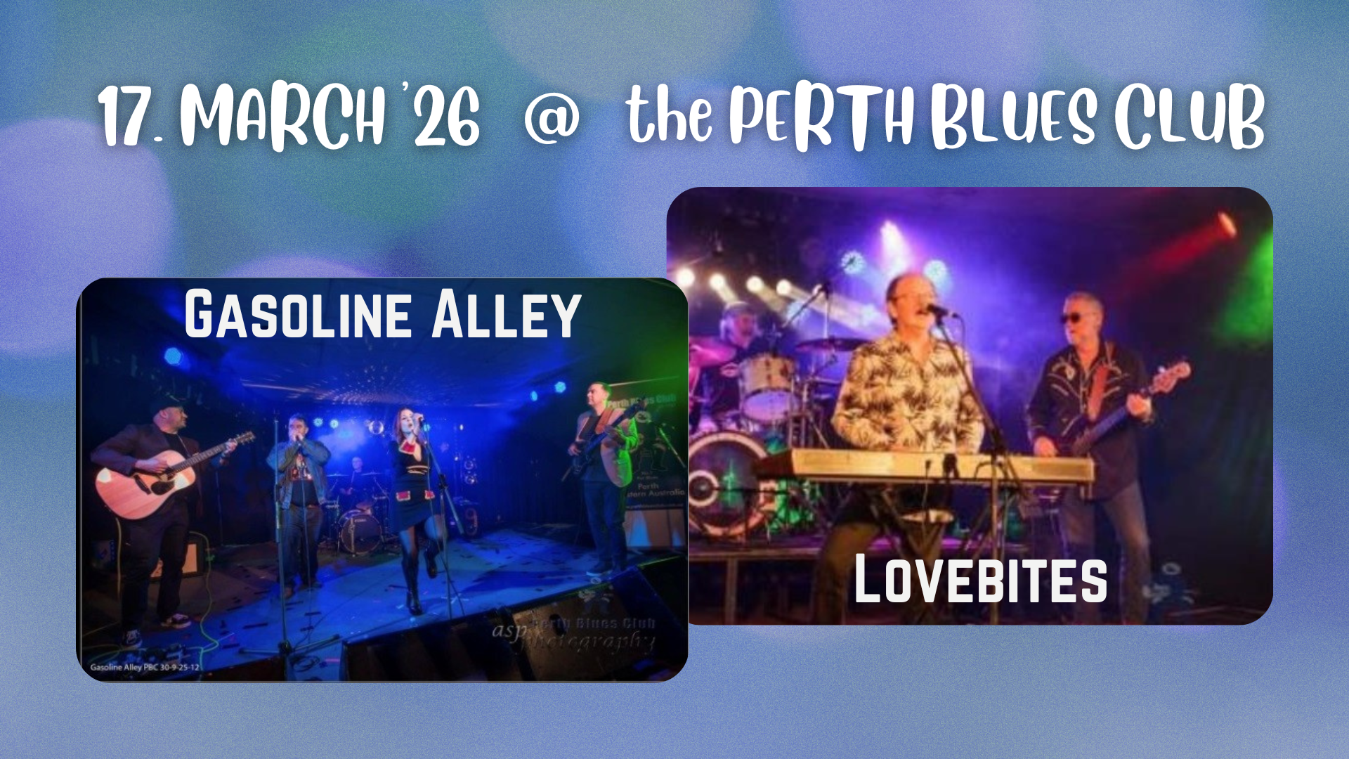 Buy Gasoline Alley + Lovebites tickets, WA 2026 | Moshtix