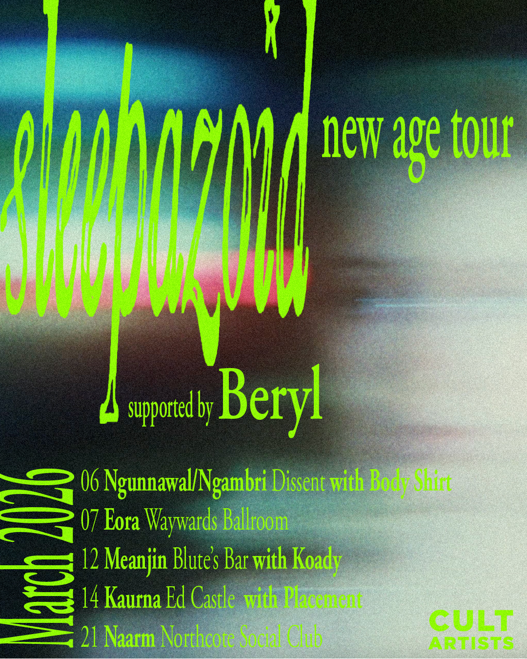 Buy sleepazoid ‘New Age’ EP Tour tickets, SA 2026 | Moshtix