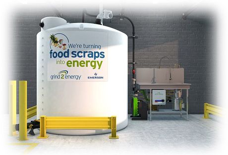 Large catering enterprises can turn food waste into energy