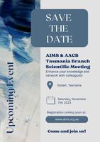 AIMS & AACB Tasmanian Branch Scientific Meeting :: LabOnline