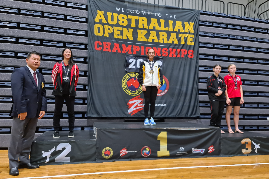 TAHNYSHA THEODORE - COMMONWEALTH KARATE CHAMPIONSHIPS 2022 | Australian ...