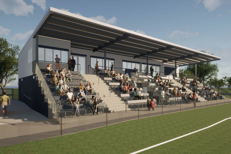New Grandstand and Ground Redevelopment | Australian Sports Foundation