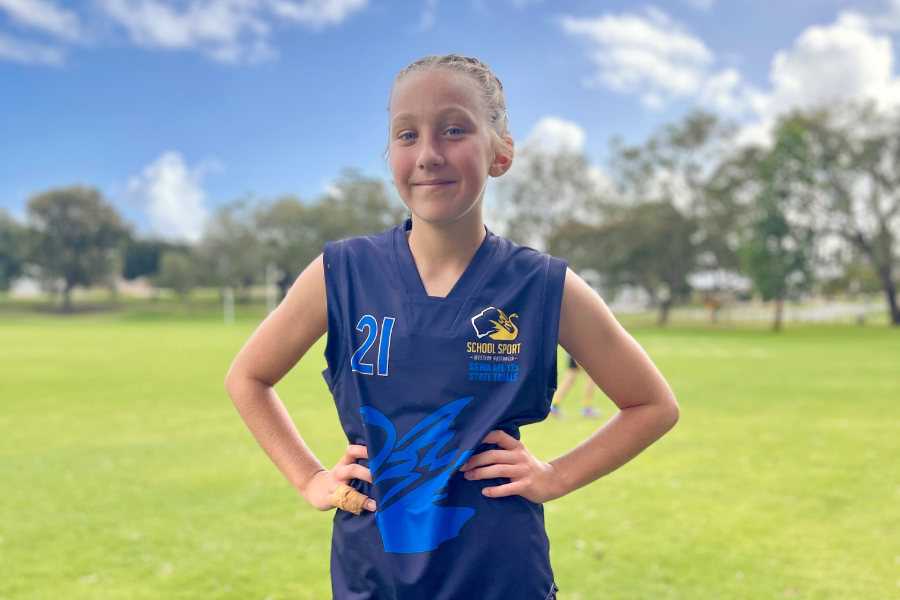 Support April Horton to represent WA in the U12 Girls AFL Team ...
