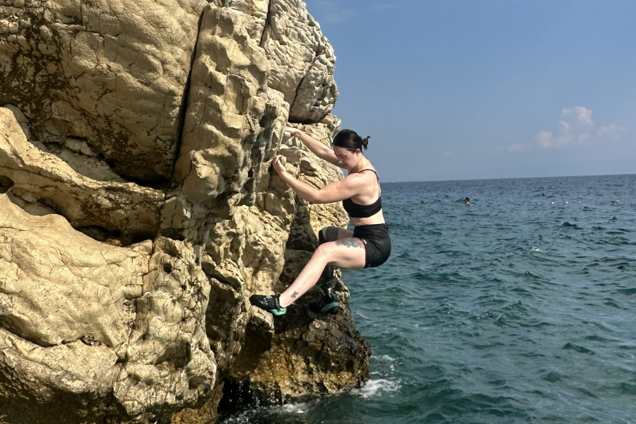 Sarah Larcombe's Paraclimbing World Cup Journey 2024 | Australian ...