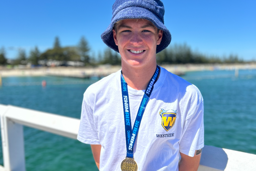 Xavier Collins Swimming at Junior Worlds 2024 | Australian Sports ...