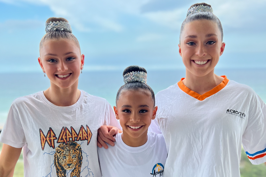 TRIO W.A.K AUS Elite Acrobats FIG Acrobatic Cups Bulgaria & Portugal ...