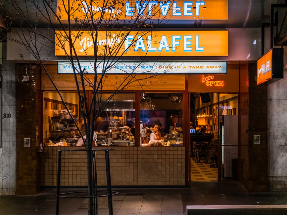 Jimmy's Falafel | Casual Middle Eastern Cuisine | Sydney CBD