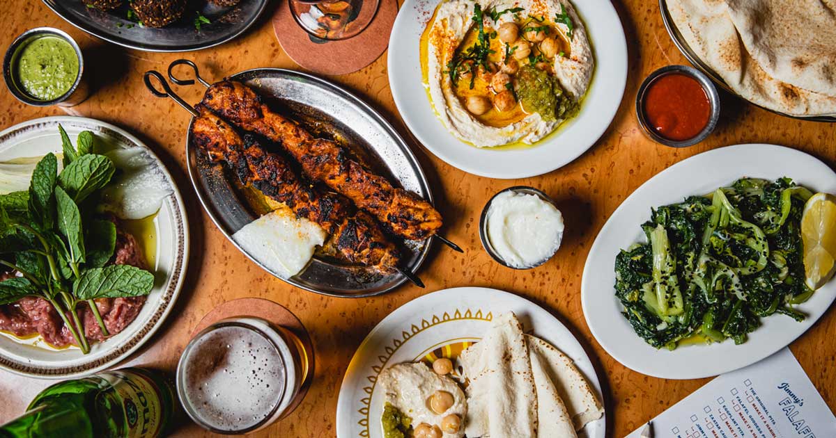 Simon Zalloua’s Ultimate Jimmy’s Falafel Order | Meritales