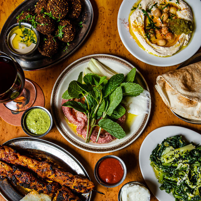 Simon Zalloua’s Ultimate Jimmy’s Falafel Order | Meritales