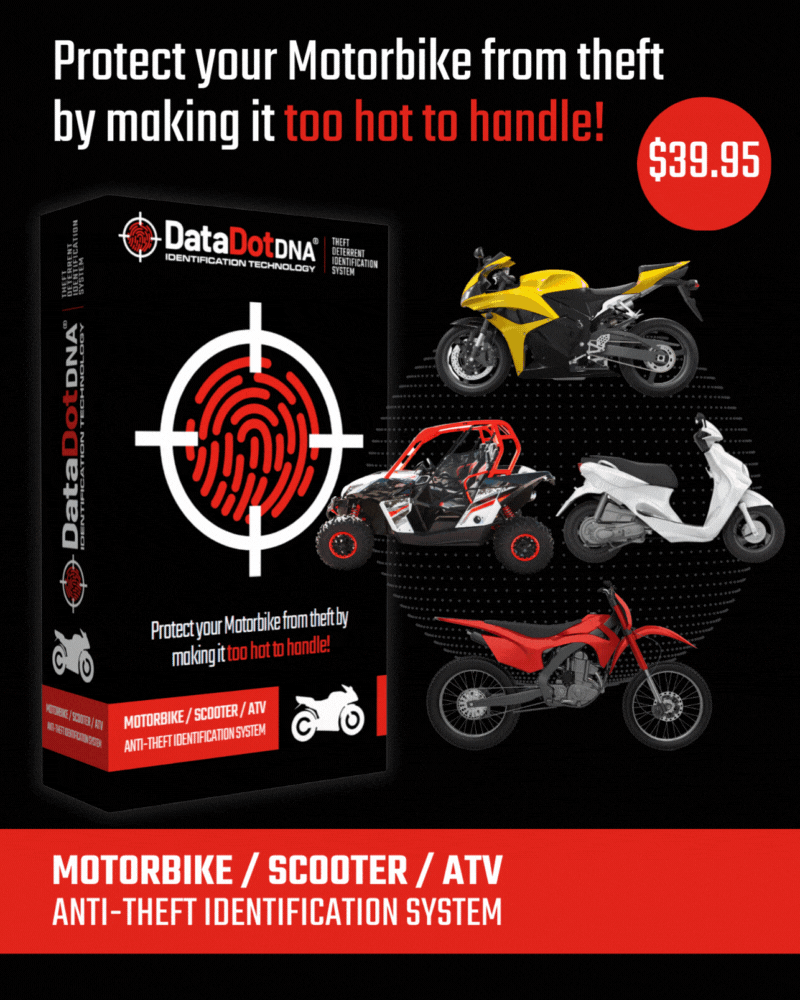 Stolen Motorbike - Honda 745cc | VT750C SHADOW - Vault Protected