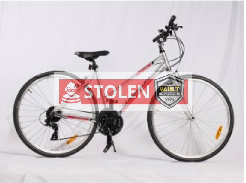 Stolen Bike - Samson Metro-8W 24 speed step through commuter hybrid ...