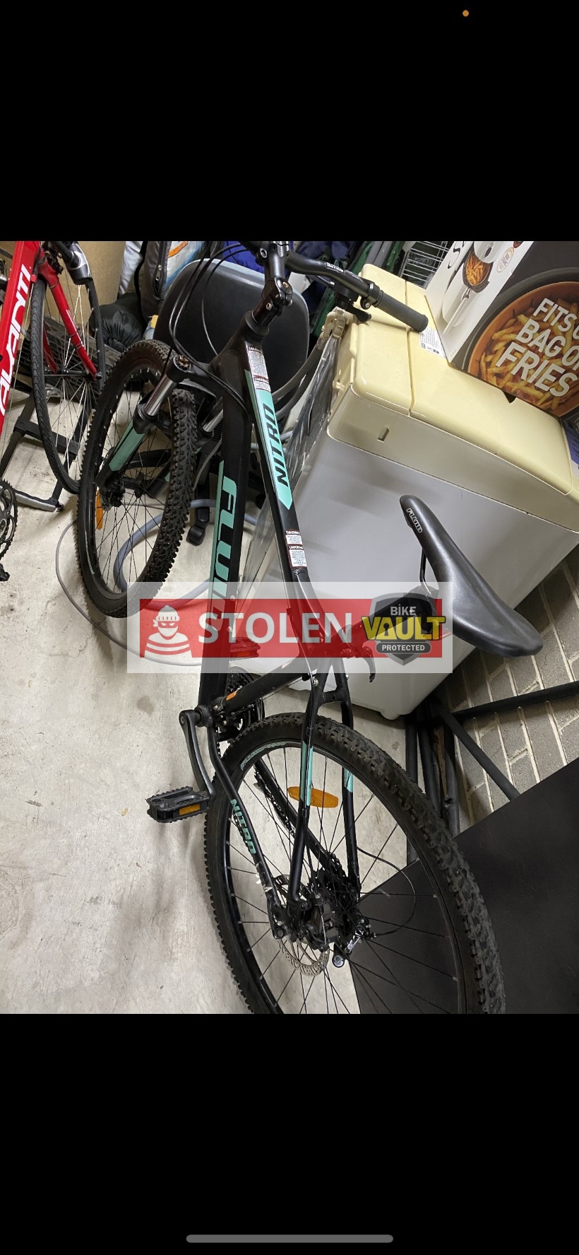 Stolen Bike - Fluid Fluid nitro 6000 - Vault Protected