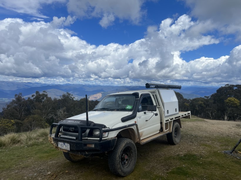 Stolen Car - Toyota Ln167 Hilux - Vault Protected