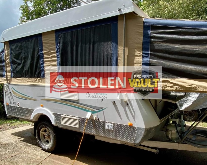 Stolen Caravan/RV - Golf Bush Challenger Pop Top - Vault Protected