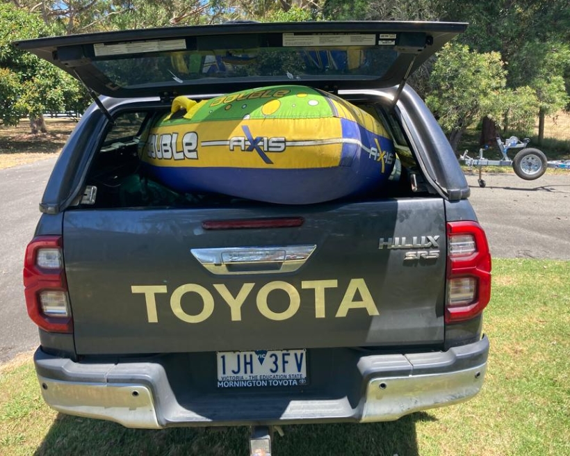 Stolen Car - Toyota Hilux SR5 - Vault Protected