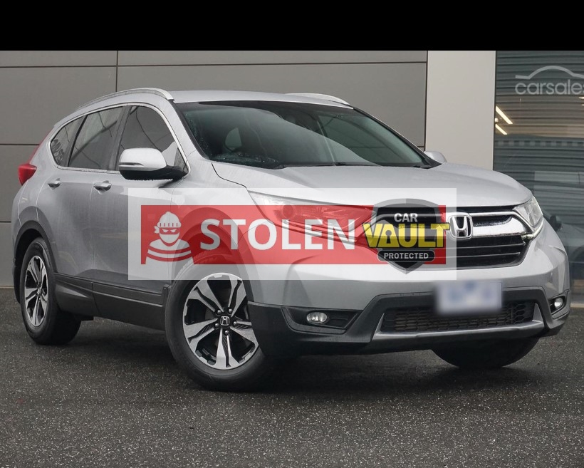 Stolen Car - Honda CRV - Vault Protected