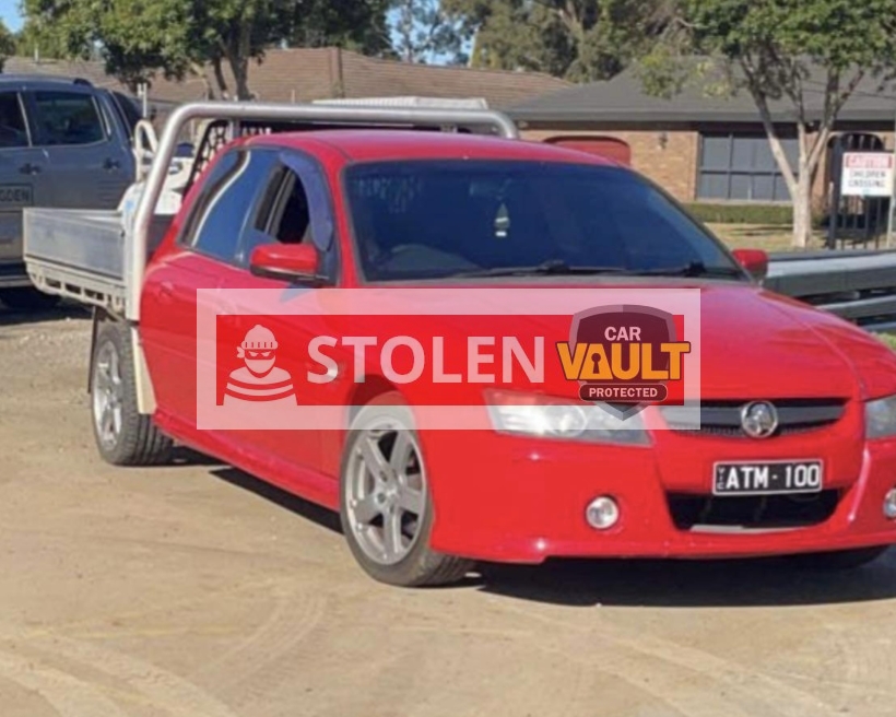 Stolen Car - Holden SS VY CREWMAN - Vault Protected