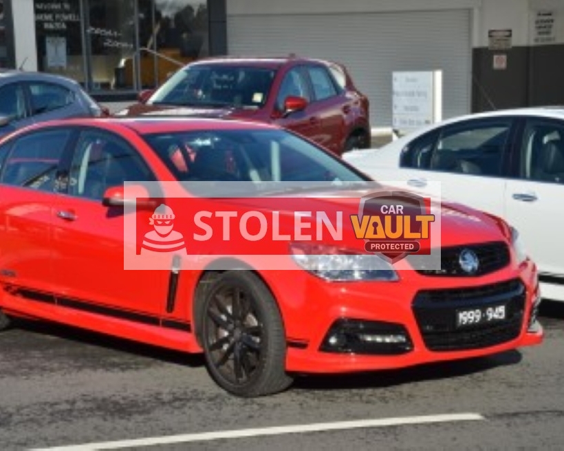 Stolen Car - Holden W310 Commodore SS-V Redline - Vault Protected