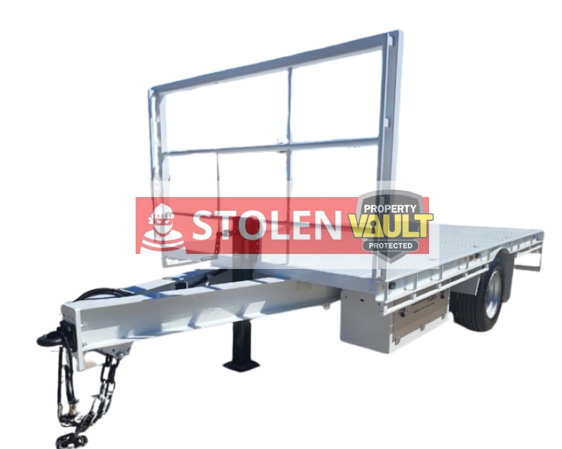 Stolen Trailer - Hooked On Trailers Pig Trailer - Vault Protected