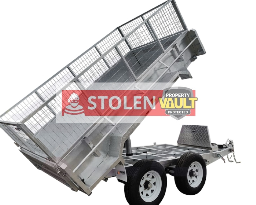 Stolen Trailer - LDK Box Tipping Trailer - Vault Protected