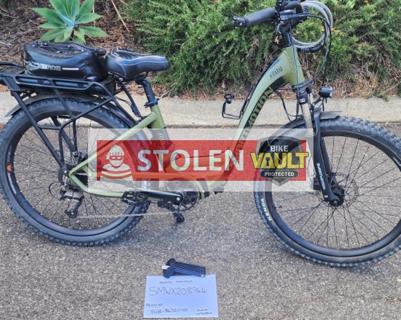 Stolen Bike - Smartmotion Step through X-city - Vault Protected