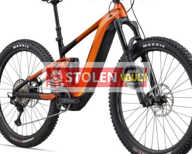 Stolen Bike - Giant Trance E - Vault Protected